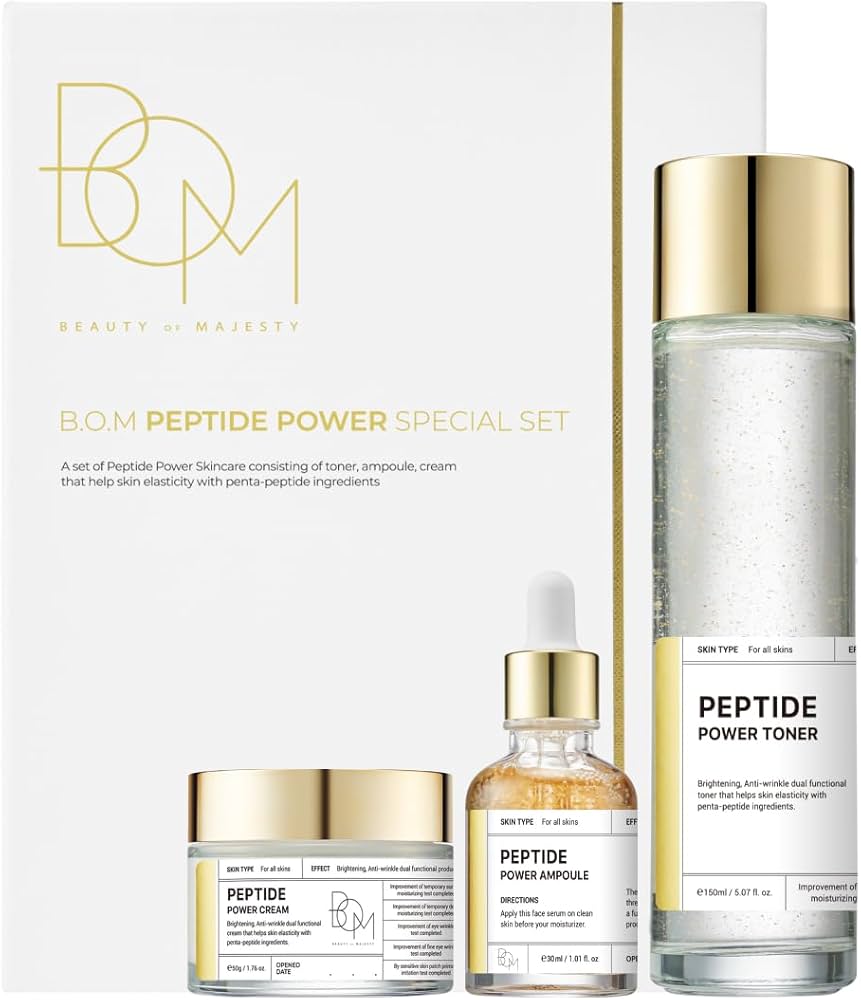 BOM - Peptide Power Gift Set 3 Pieces – VIPCosmetice